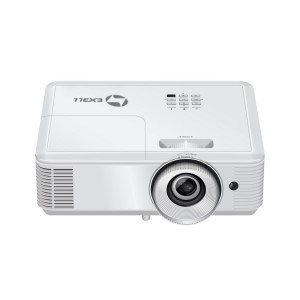 Проектор exell exd201w. технология dlp, 3800 ansi, wxga (1280x800), 30 000:1. проекционное отношение 1.54-1.72. цвет белый.