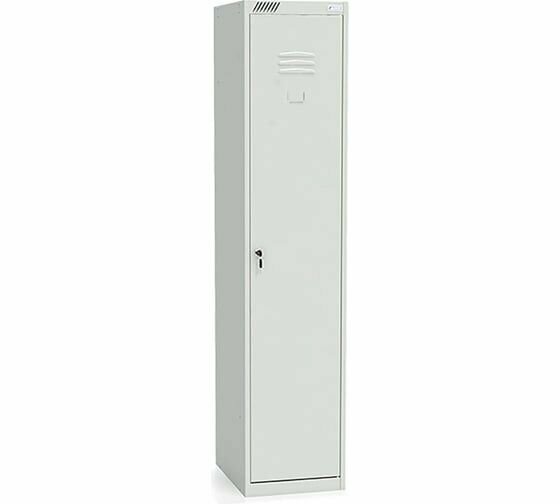 Шкаф металлический для одежды Gigant ШРС 11-400 с перегородкой GPRO-03