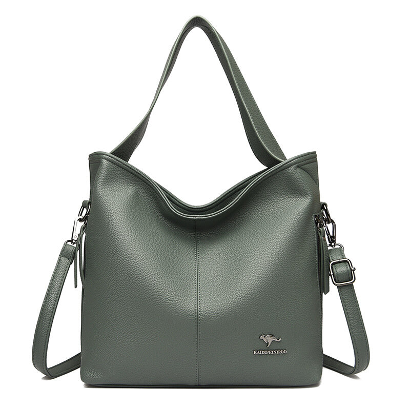 Сумки для женщин, сумка через плечо нового стиля 2025 года, женская сумка через плечо, женская сумка-ведро большой вместимости, женская сумка среднего возраста, цельная прямая доставка