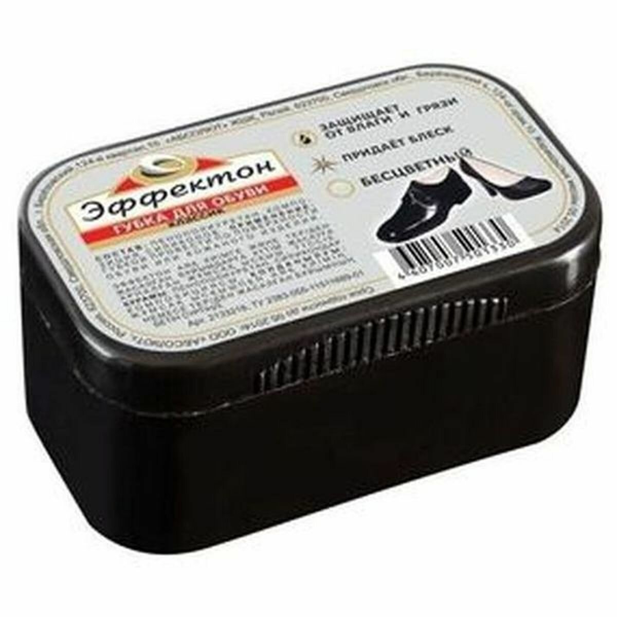 Губка для обуви Эффектон классик бесцветная