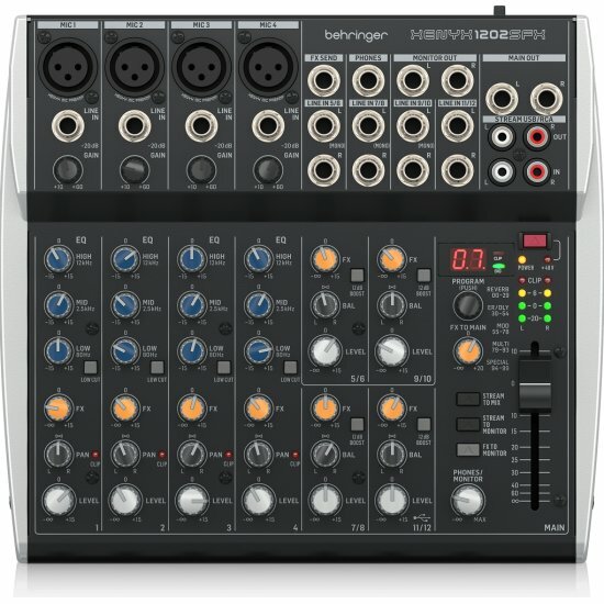 Микшер Behringer XENYX 1202SFX