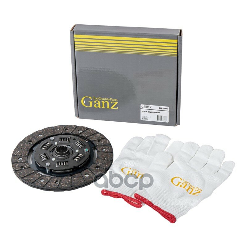 Диск сцепления ВАЗ-2110-12 дв.16 кл. LADA 2110-12 дв.16 кл. GANZ GIE36215 GANZ арт. GIE36215