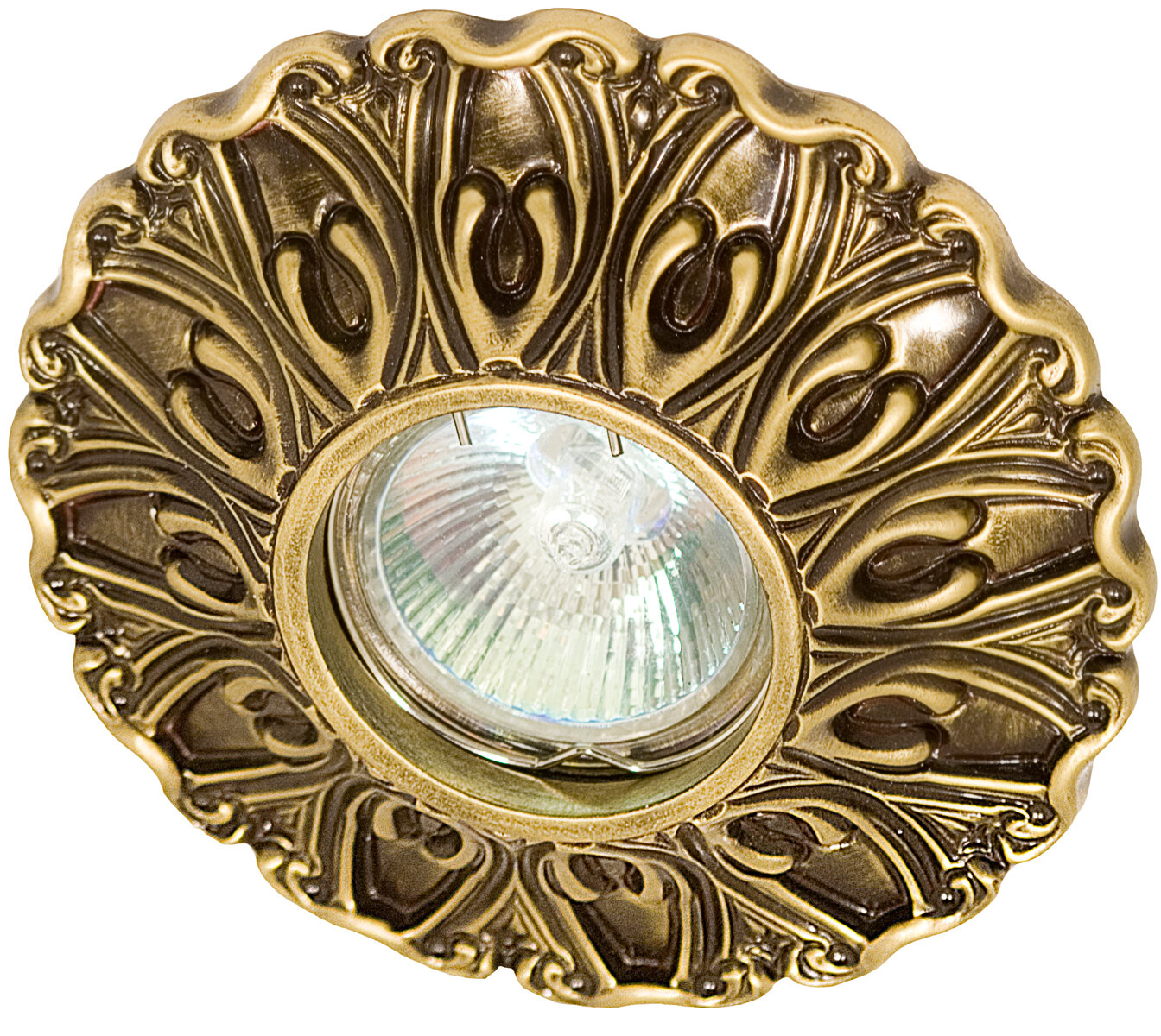 Встраиваемый гипсовый декоративный светильник RD-017 AB