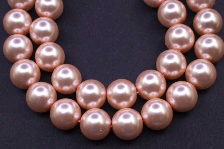 Жемчуг Preciosa Maxima, цвет rosaline, 12мм, 704-090, 2шт