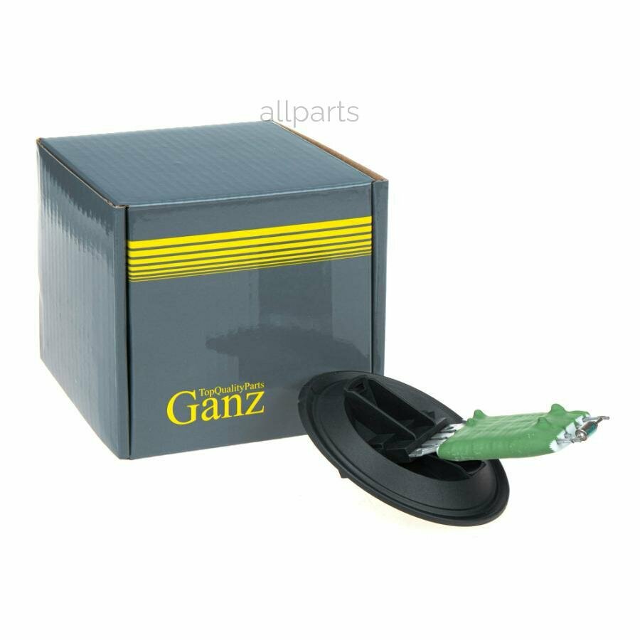 GANZ GIF04007 Резистор вентилятора отопителя салона для SKODA Fabia II/VW Polo Sedan 2010-> GANZ GIF04007