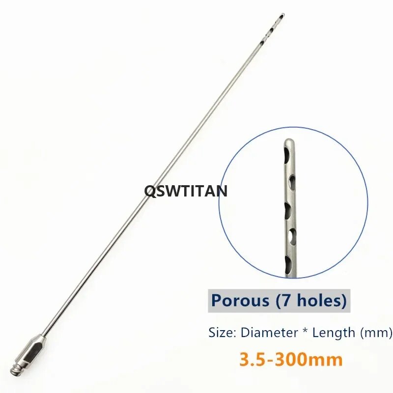 Канюли для липосакции QSWTITAN 7 отверстий Size 3.5-300mm