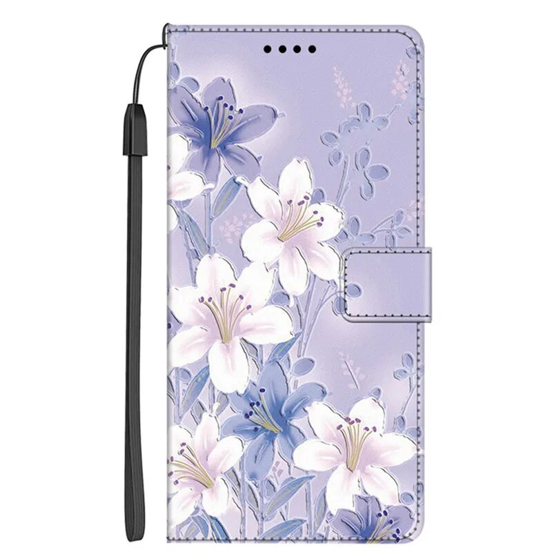 Чехол для Tecno Camon 19 Pro, чехол для телефона 19 Pro, кожаный чехол с цветочным магнитом, флип-кошелек, чехол для Tecno Camon 19 Neo Pro, чехол Coque Picture 12, Camon 19 Pro 4G