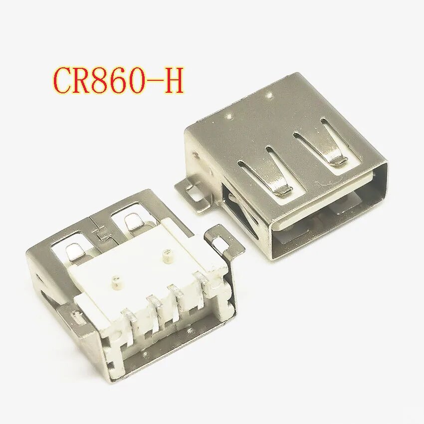 Разъем USB 2.0 CR860-H красный