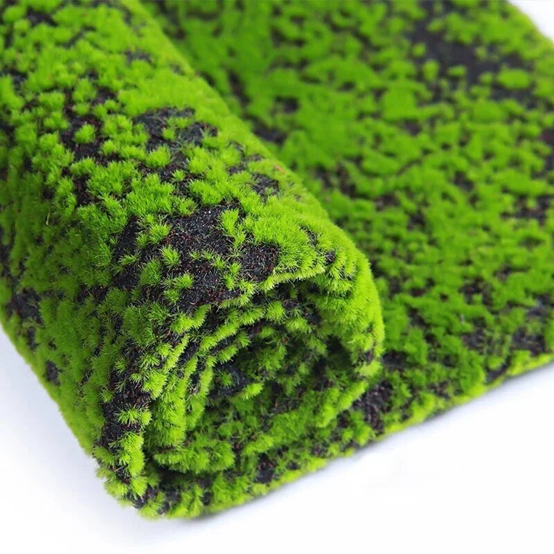 Искусственный мох Black coffee moss 1M x 3M