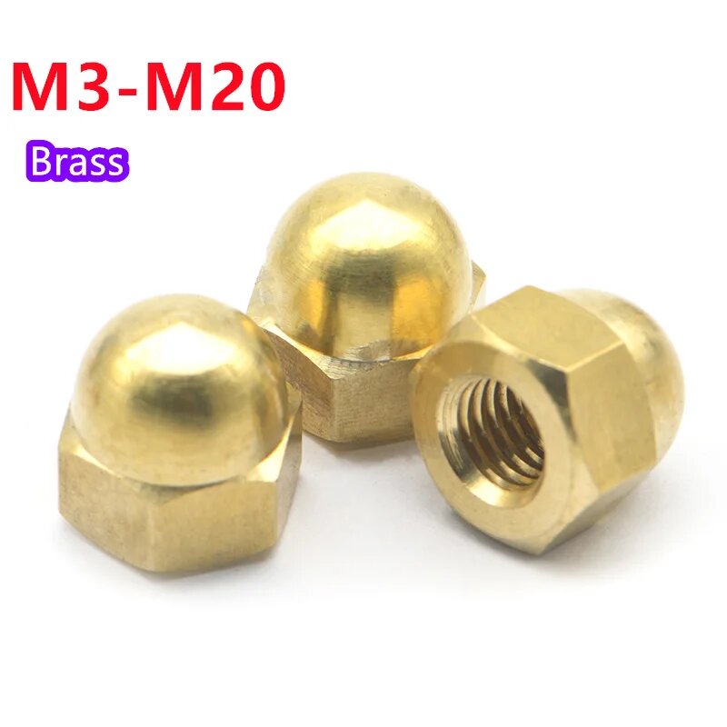 Медные накидные гайки M3-M20 M6-3pcs