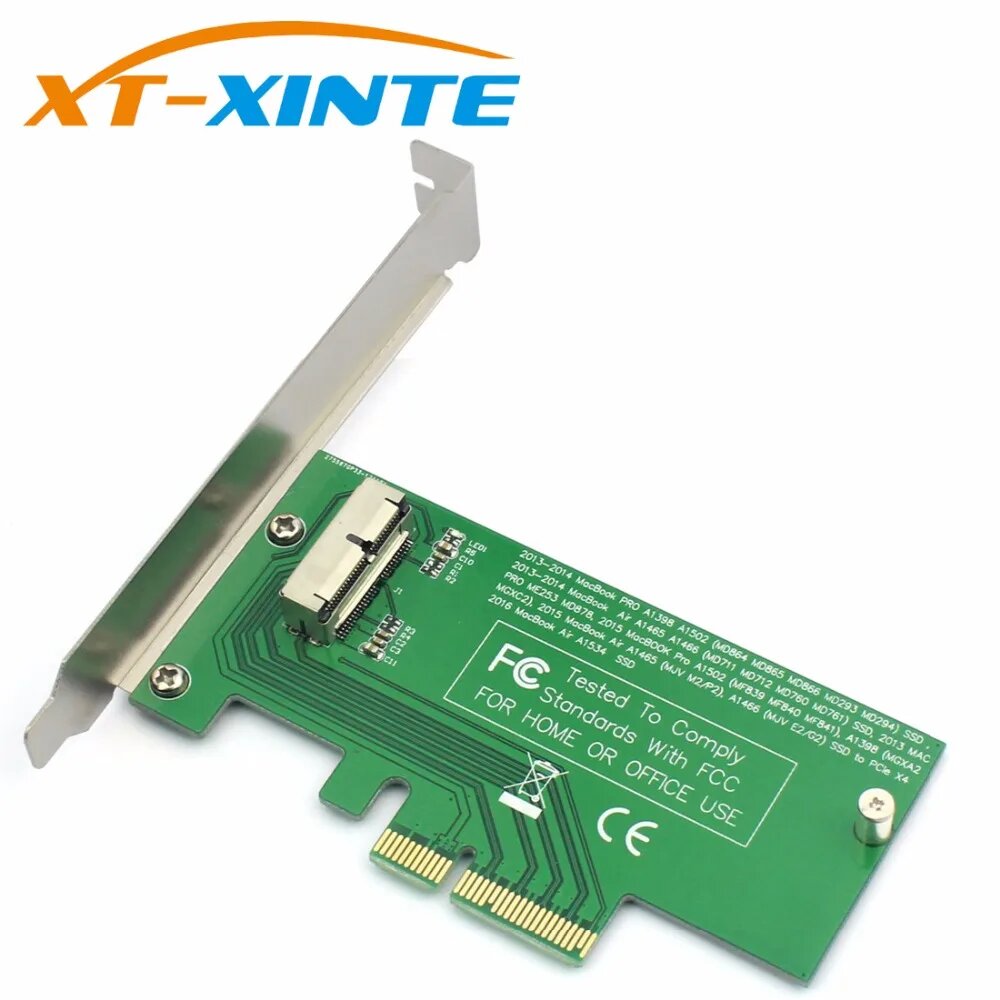 PCI-Express PCIE PCI-E к 4X адаптеру карточка SSD конвертирующая карта для Mac Air Pro 2015 2014 2013 A1398 A1502 A1493 A1465