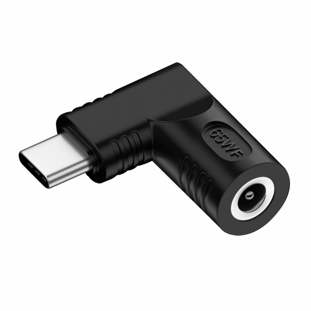 Преобразователь штепсельных вилок постоянного тока типа Type-C в адаптер-розетку постоянного тока