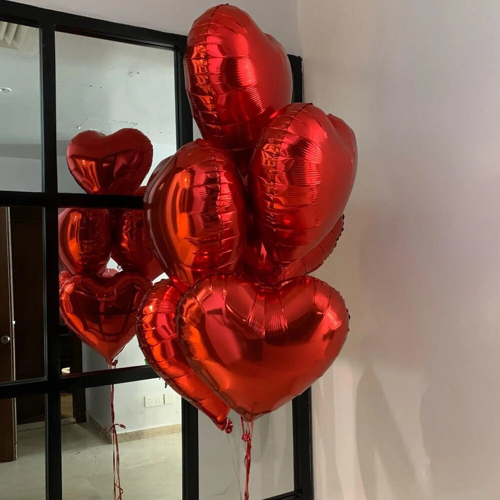 Надувные шары в форме сердца Globos — фото 1