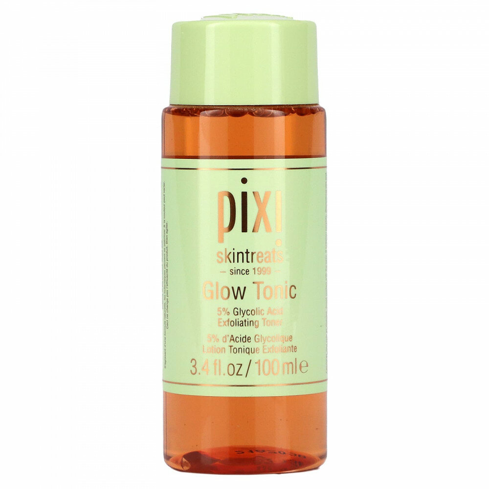 Pixi Beauty, Skintreats, отшелушивающий тоник, придающий сияние, для всех типов кожи, 100 мл (3,4 жидк. унции)