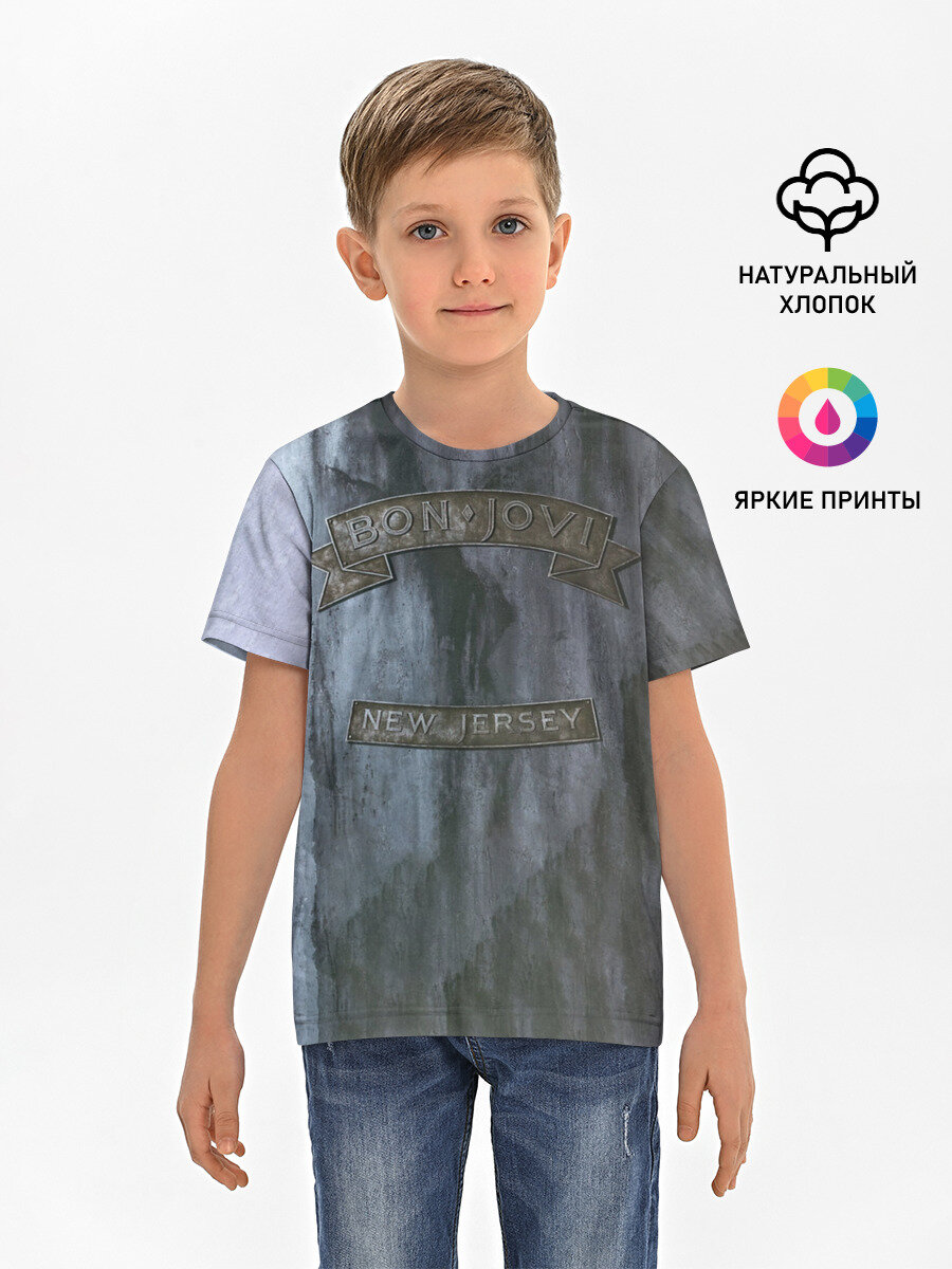 Футболка хлопковая детская New Jersey - Bon Jovi