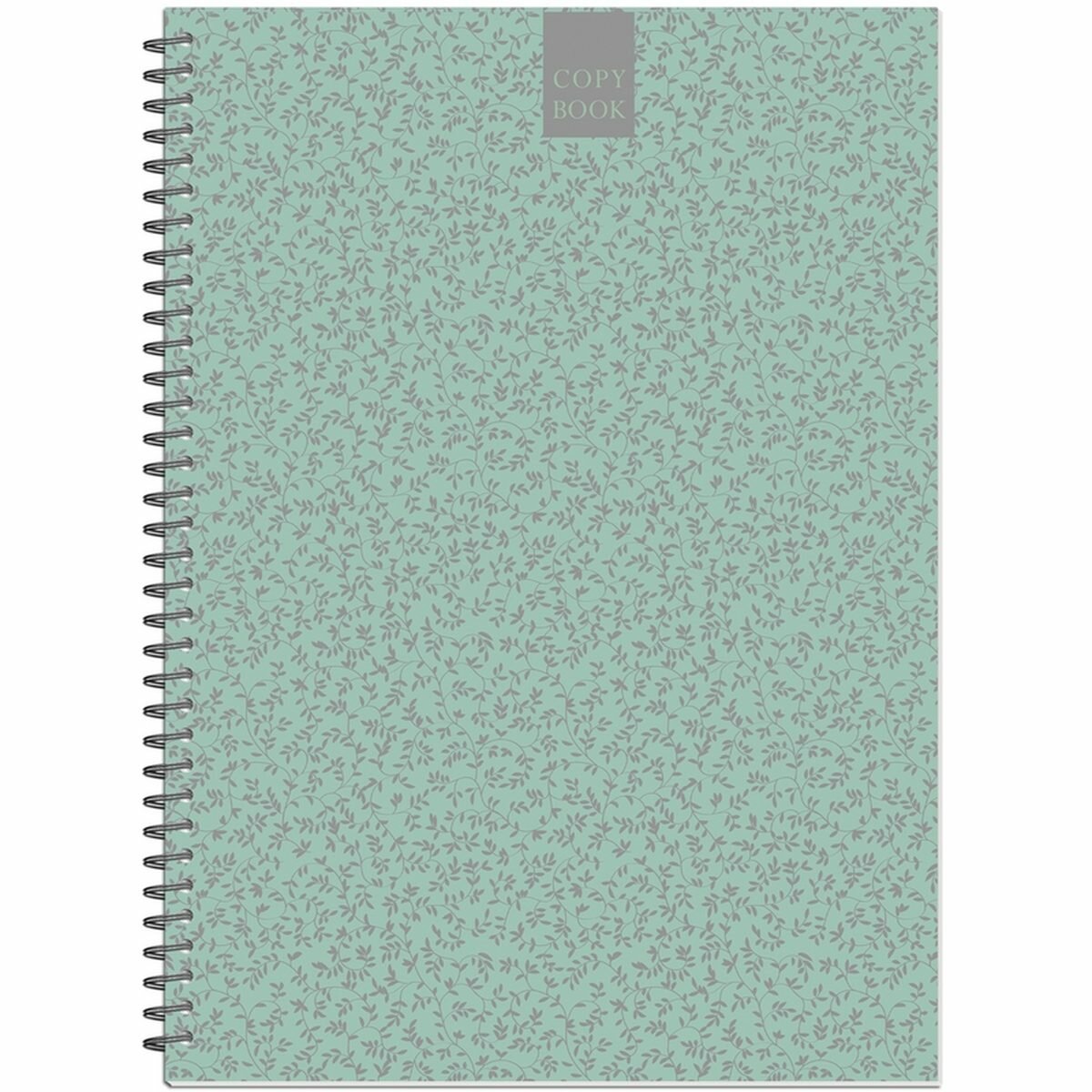 Бизнес-тетрадь А4 Attache Fleur Мята, 96 листов, разметка в точку, разноцветная (203x290мм), 25шт.