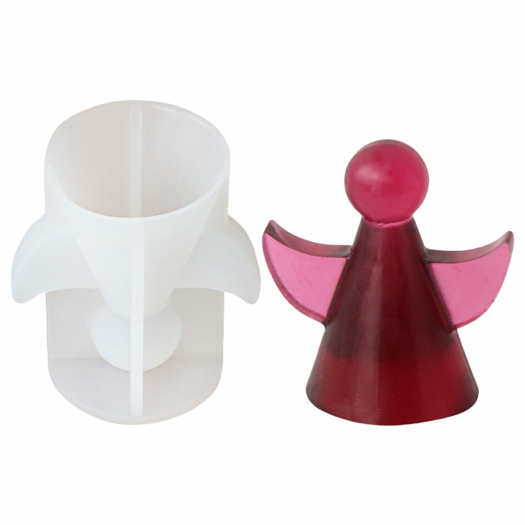 Трехмерный Ангел из Кристалла - Молд Силикона