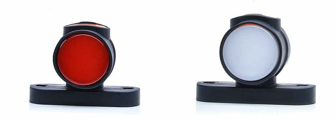 WAS Фонарь габаритный трехцветный (с дополнительным боковым габаритом) 12V-24V