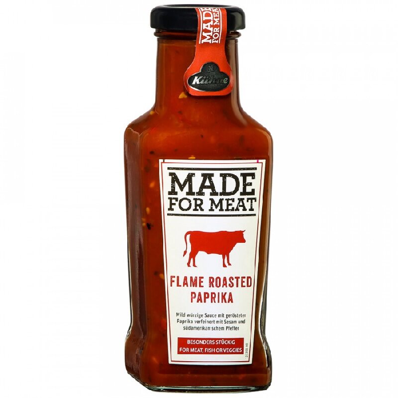 Соус KUHNE "Made for Meat" томатный с печеной паприкой /стекло/ 235мл