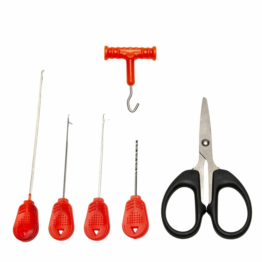 6шт рыболовные приманки иглы для наживки карп оснастка инструмент
