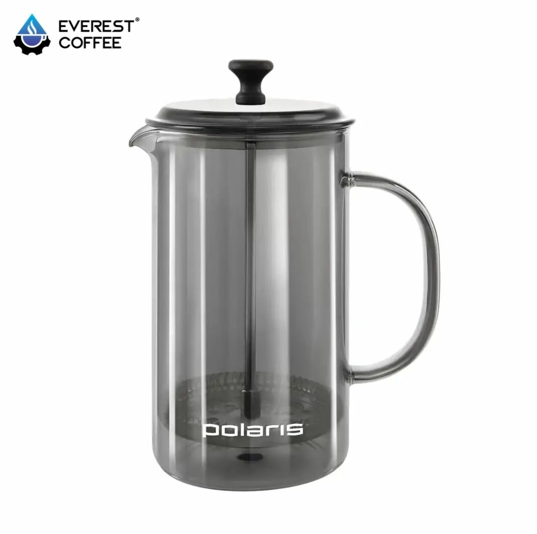 Френч-пресс Polaris Graphit 600мл для чая и кофе