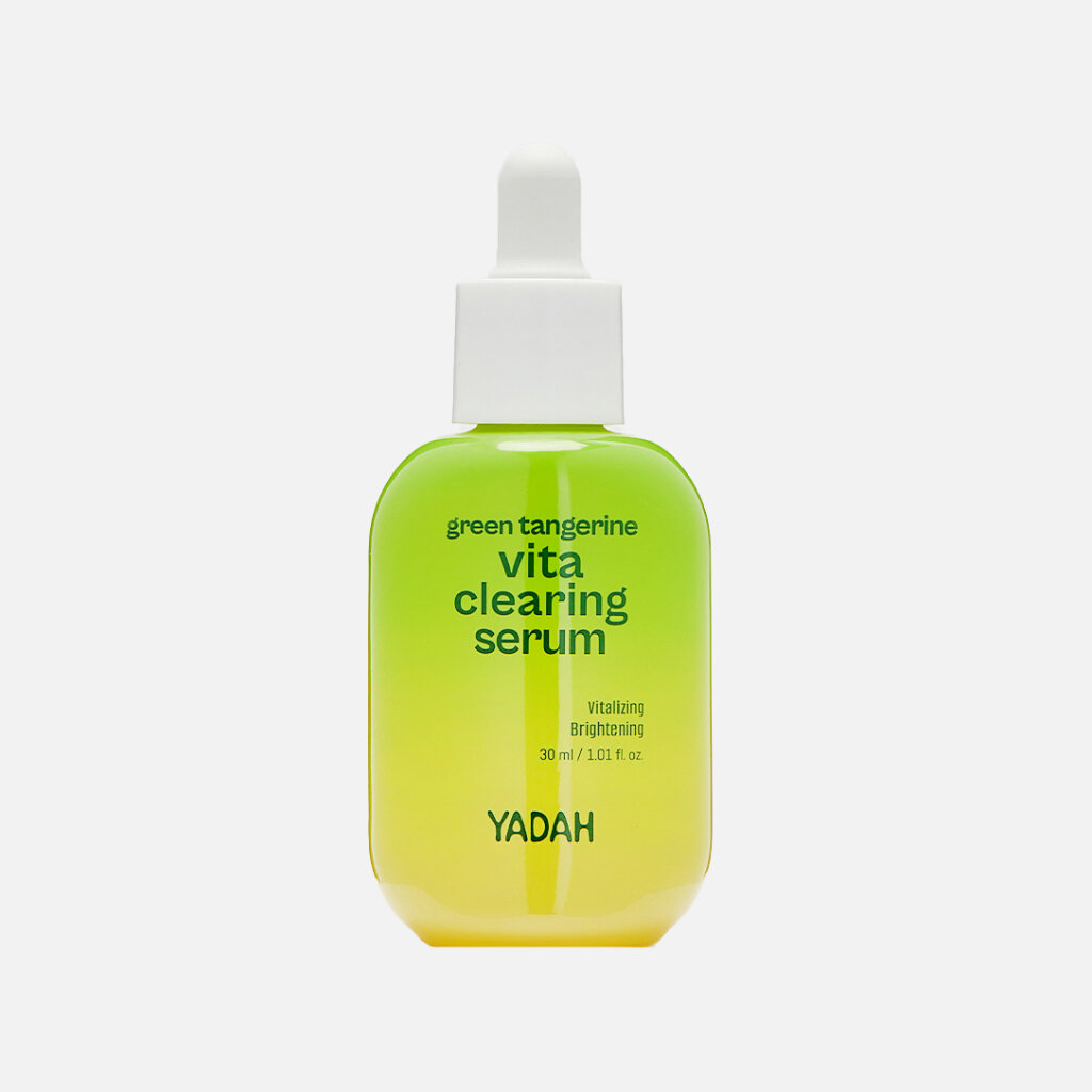 Сыворотка для сияния лица YADAH “GREEN TANGERINE VITA CLEARING SERUM”