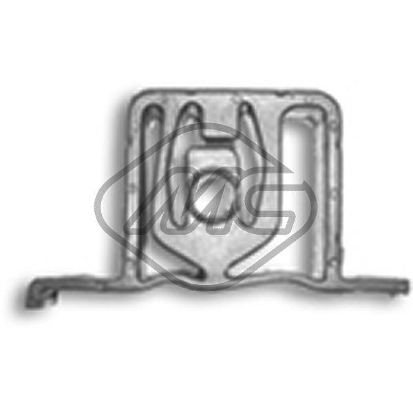 METALCAUCHO 49014 кронштейн глушителя Audi (Ауди) a3 (8l1) a4 b5 (8d2) a4 b5 (8d5) Octavia (Октавия) I (1u2) Octavia (Октавия)
