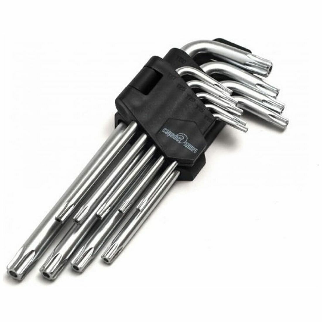 Набор Г-обр. звездочек TORX с отверстием на конце (9 предметов) Сервис ключ 70675