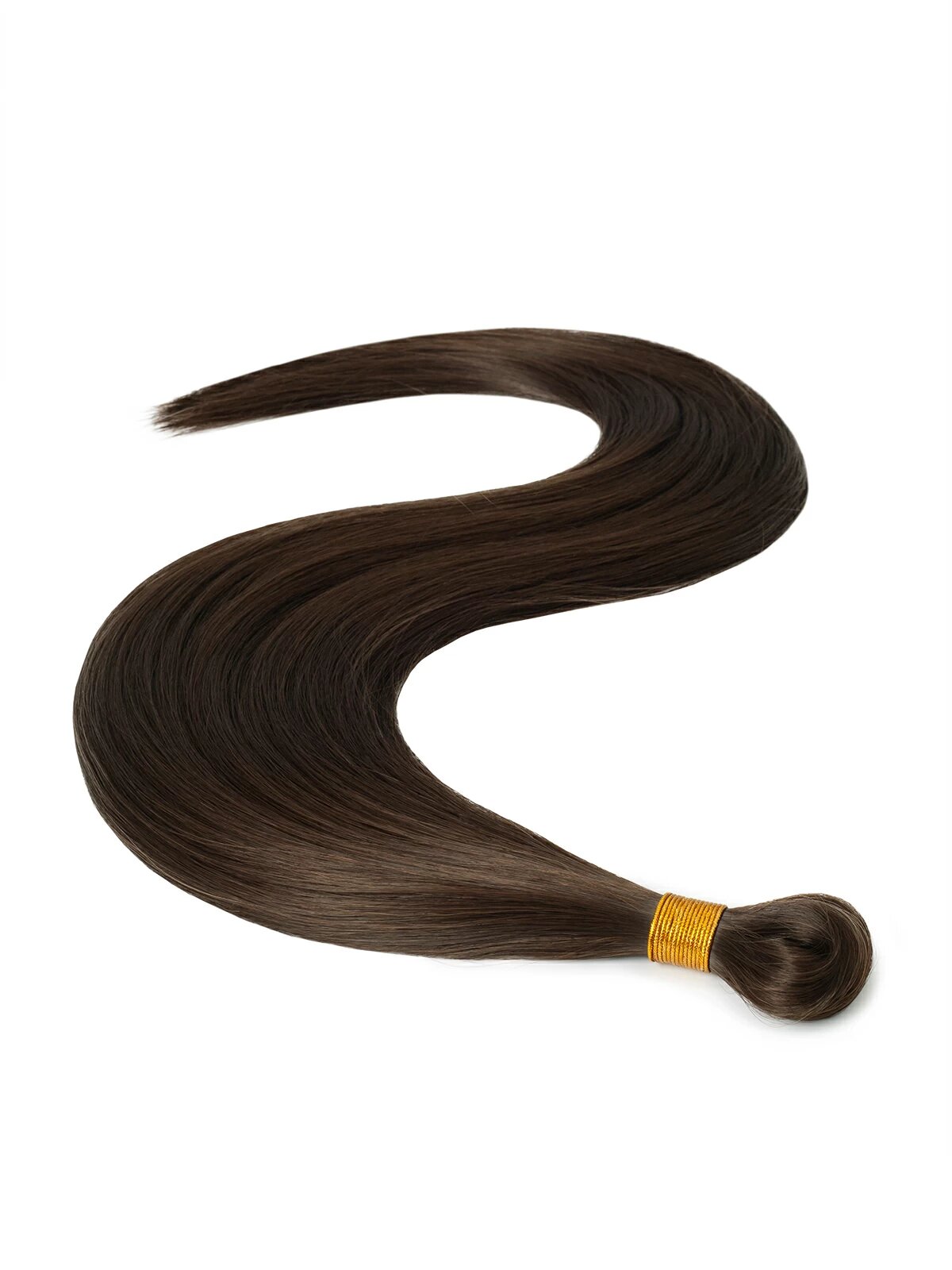 Hairshop Биопротеин для наращивания Вандер 3.0 120гр 70см (Темный шатен)