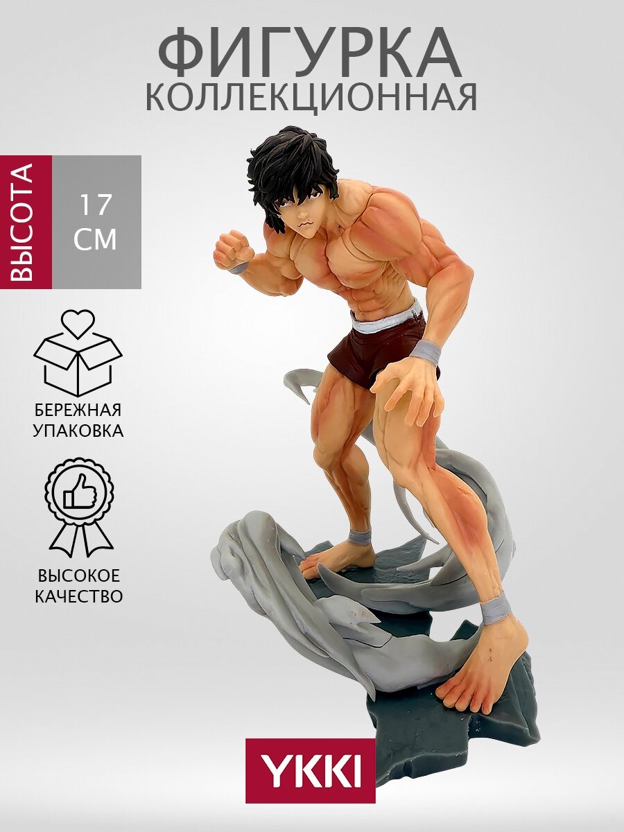Фигурка Баки Ханма (Baki Hanma) из аниме Боец Баки