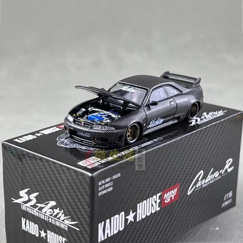 Машинка KAIDO HOUSE "Mini Gt", Nissan Skyline, коллекционная, 1/64 масштаб
