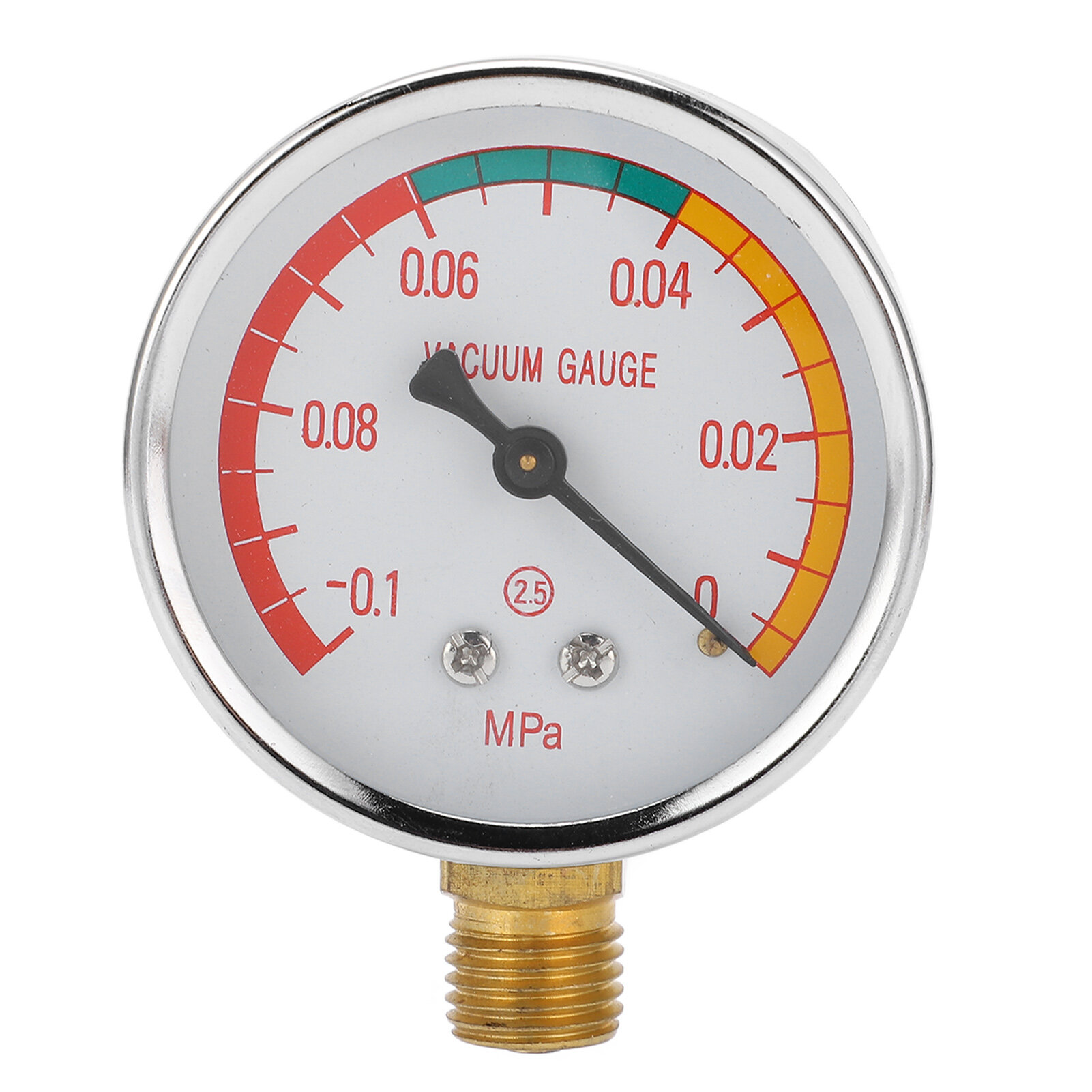 Манометр доильного аппарата с корпусом из нержавеющей стали, цифровой вакуумметр для измерения давления воздуха, воды, масла и жидкости.
