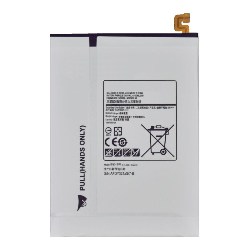 Аккумулятор EB-BT710ABE для планшета Samsung Galaxy Tab S2 8.0 SM-T710 4.4V 4000mAh