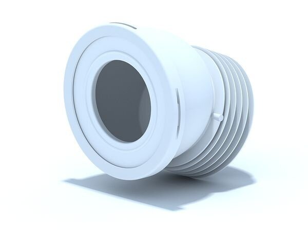 Фановая труба Ани 110 мм, угол 22,5х, короткая