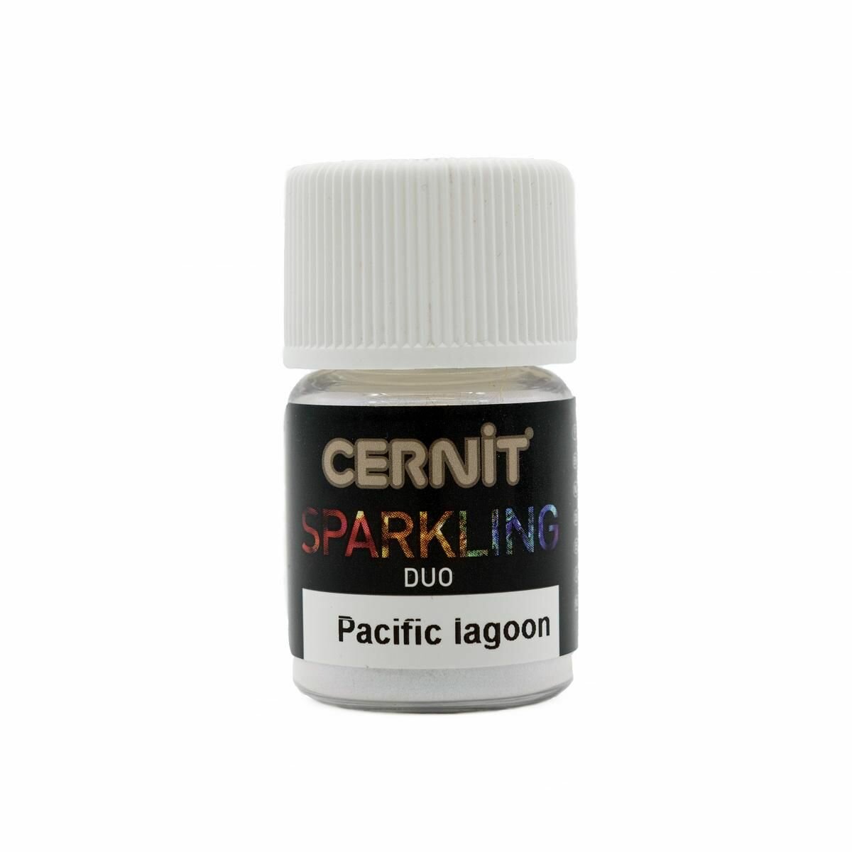 Мика-порошок Cernit "Sparkling Powder", слюда, двойной эффект, цвет 005, Тихоокеанская лагуна, CE6130002, 2 г