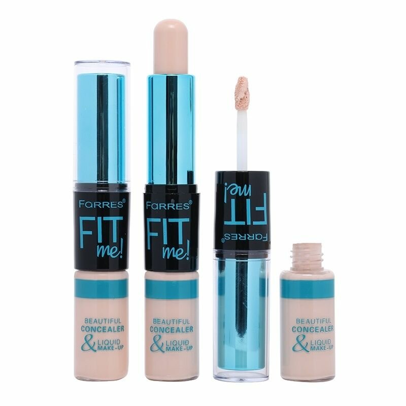 Корректор для лица FARRES Двухсторонний, 2 в 1, тон 102 (4058-102)