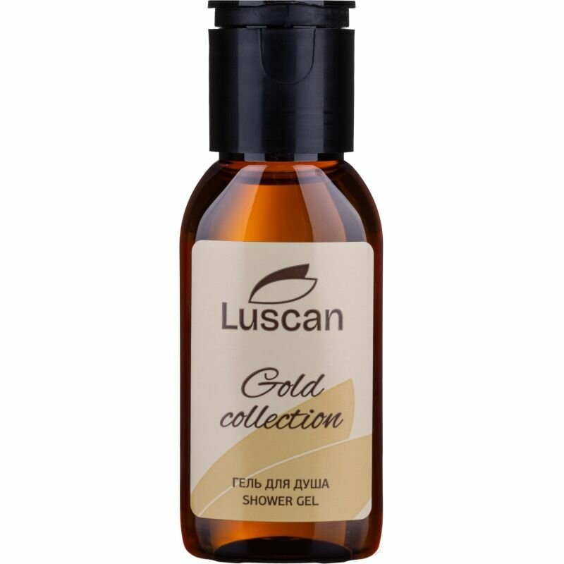 Гель для душа Luscan Gold Collection, флакон 30 мл, 200 шт