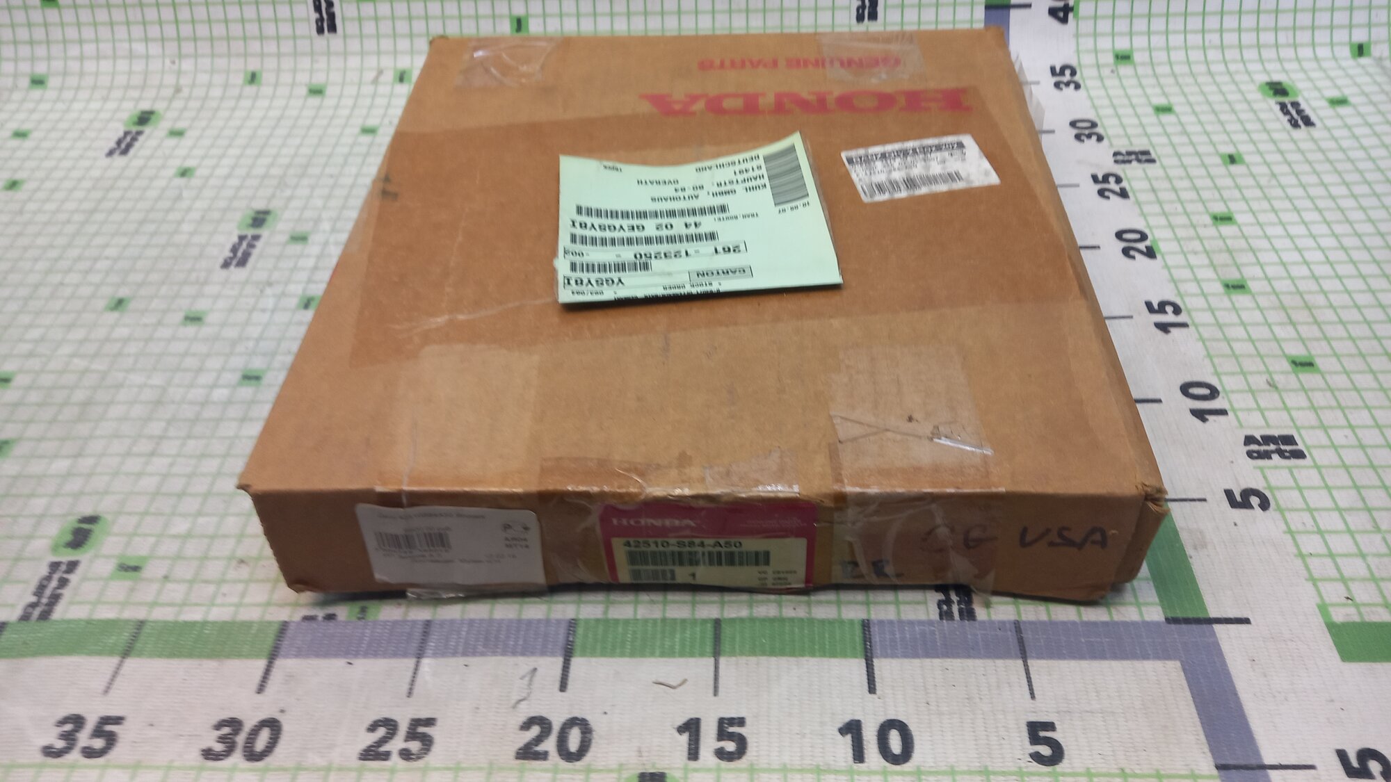 Диск тормозной задний Honda Accord