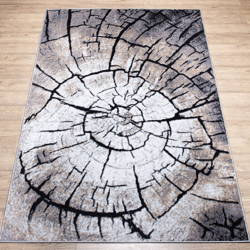 Ковер, Прямой, Серый, Бежевый, Черный, Современный, на пол, в гостиную, спальню, в ассортименте (80 см. на 150 см.)