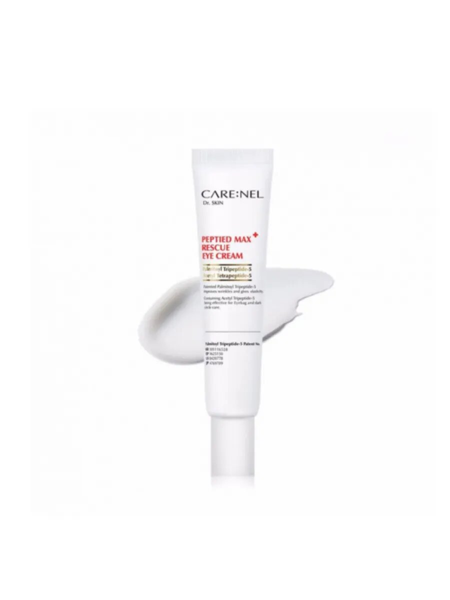 Крем для кожи вокруг глаз CARE: NEL Peptied Max Rescue Eye Cream, антивозрастной, с пептидами