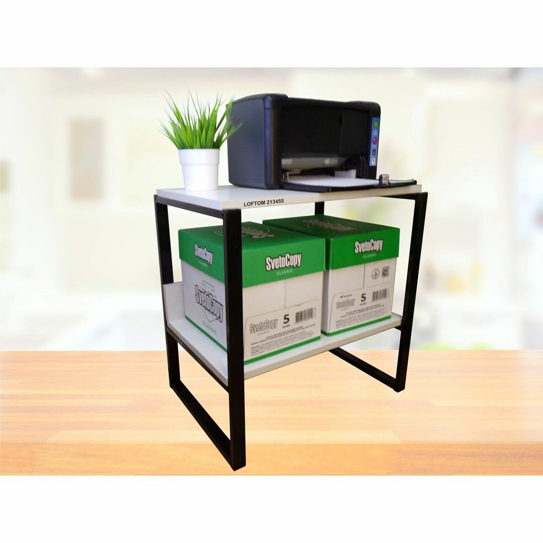 Подставка под принтер и документы "LAMAGIA 213455" сосна выбеленная