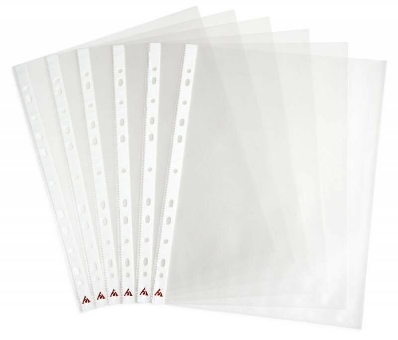 Папка-вкладыш Бюрократ Люкс 013BKLUX тисненые А4+ 50мкм (упак:100шт)