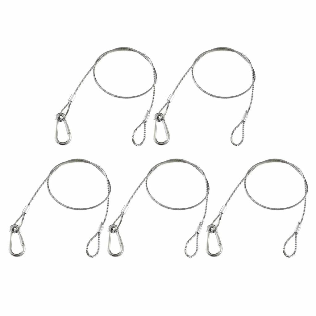 Нержавеющая сталь кабель безопасности для сценического освещения 5/10 шт.