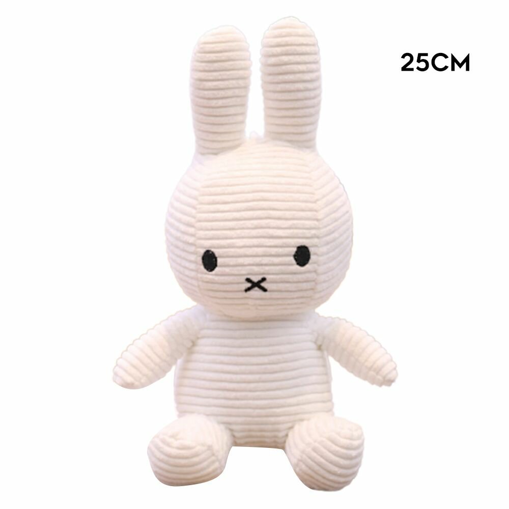 Игрушка плюшевая "Kawaii кролик", интерактивная, 25см, белая