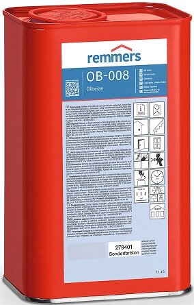 Морилка Remmers OB-008-Ol-Beize 1л Бесцветная для Древесины для Внутренних Работ.
