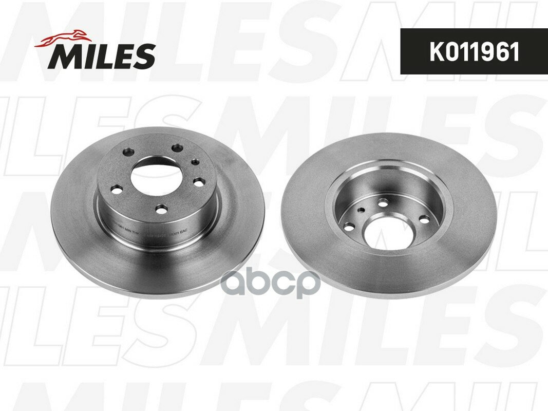 Диск тормозной ALFA ROMEO 147/156/164 зад. Miles арт. K011961