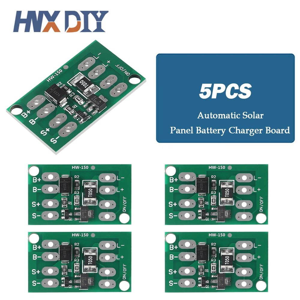 Солнечный контроллер заряда Solar panels Driver board 5pcs
