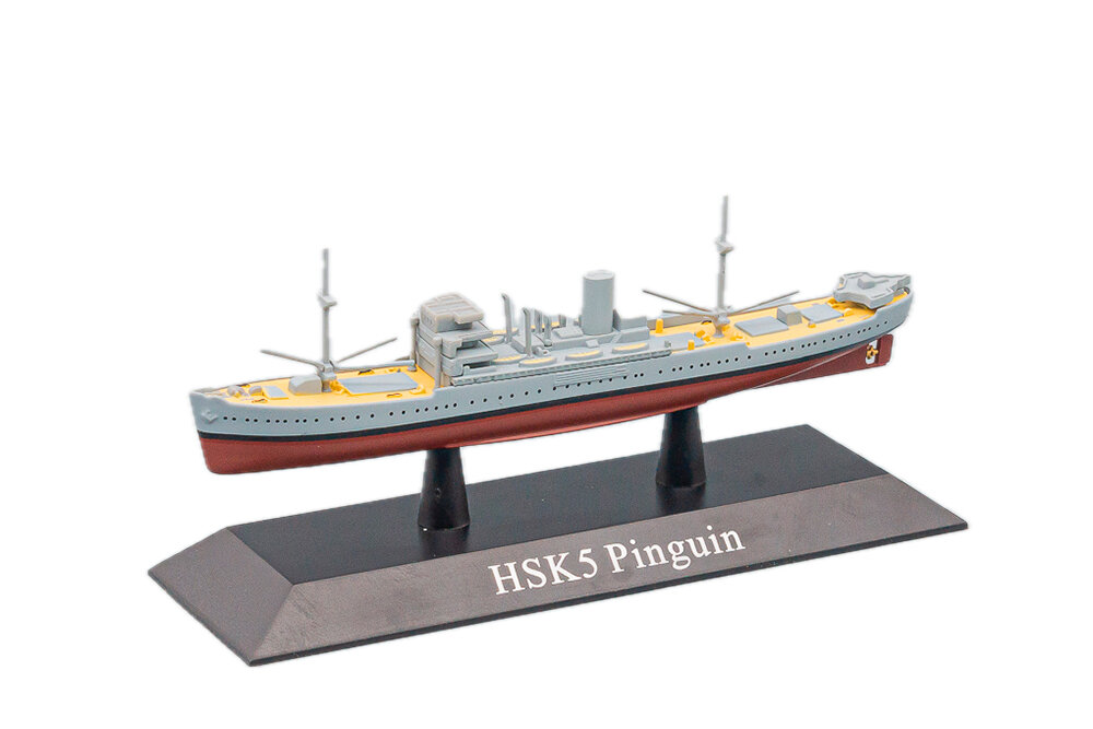 Модель коллекционная ALTAYA Военный корабль HSK5 pinguin auxiliary cruiser germany 1936