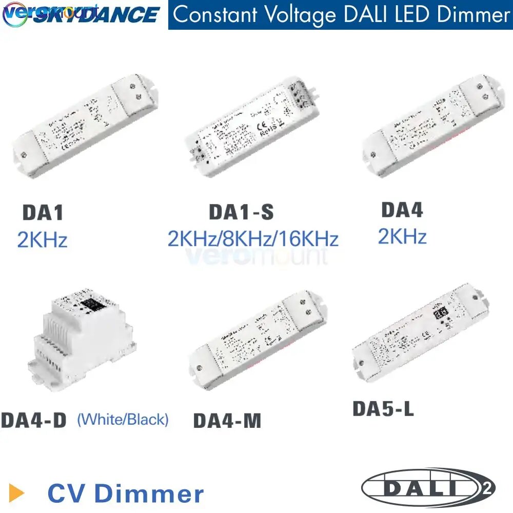 DA1 CV Dimmer 12-48VDC Белый — фото 1