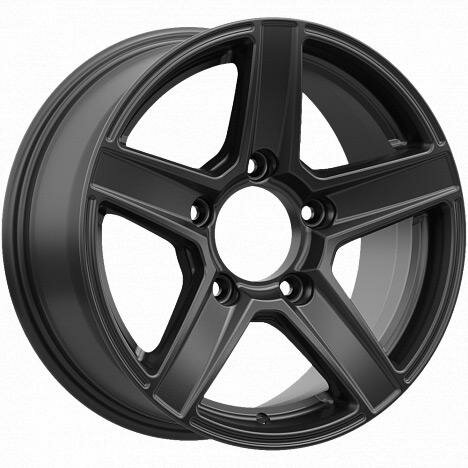 Диск автомобильный литой СКАД Сафари 16x7 5x139.7 et30 dia98.5 Чёрный матовый